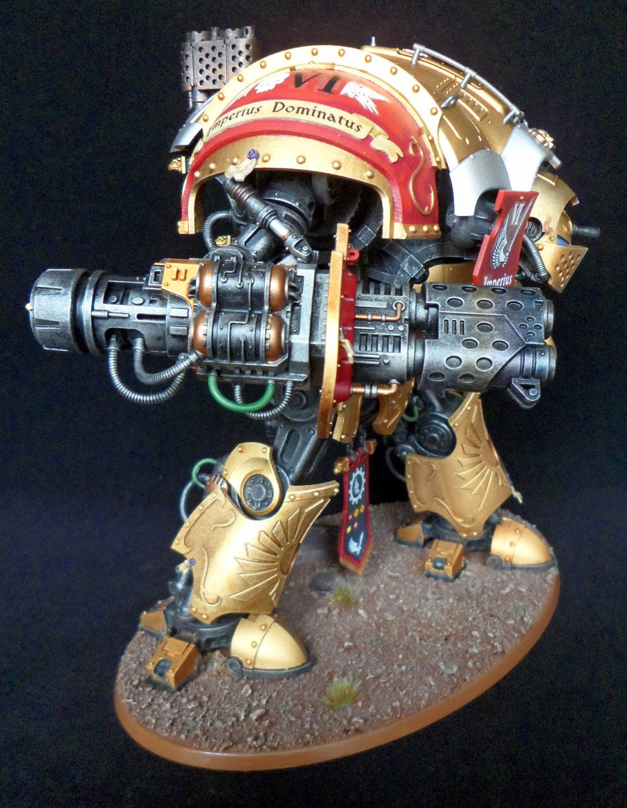 WeeMen: Imperial Knights - Adeptus Custodes Indentured Questoris Knight ...