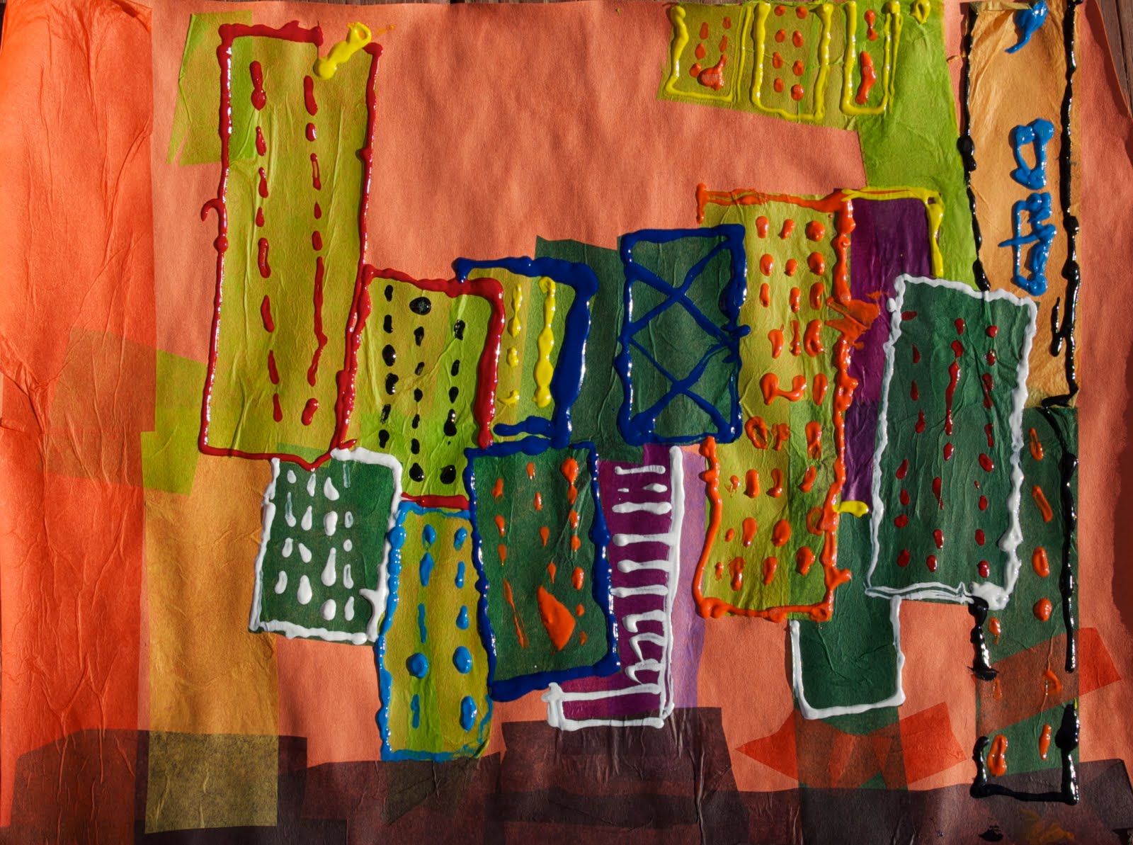 Art Classes For Homeschoolers: Paul Klee, Abstract Cityscape