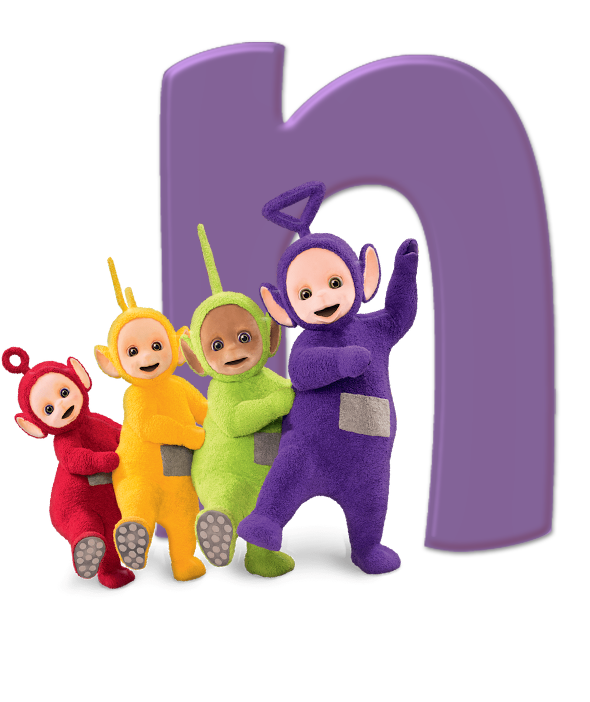 Blindada por Deus: Alfabeto decorativo Teletubbies