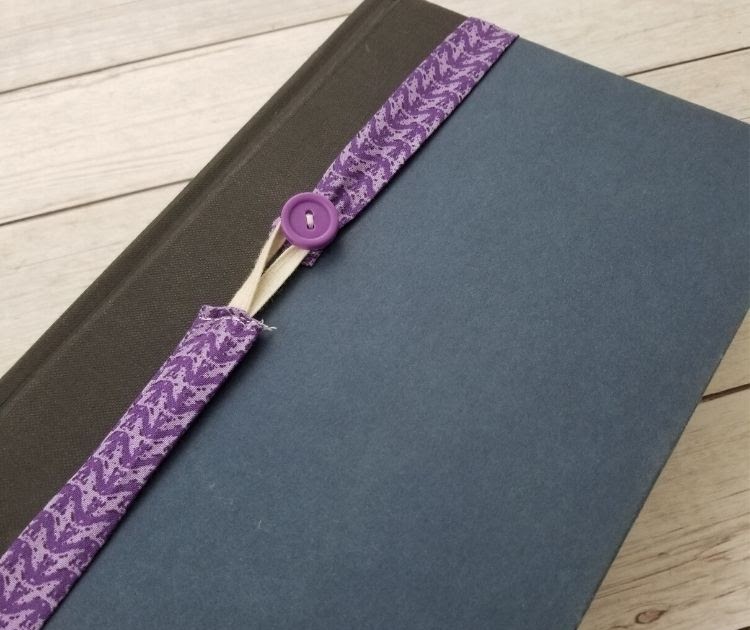 Quick Elastic Fabric Bookmark | Sew Simple Home