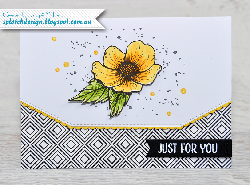 Splotch Design - Adding ink to paper!: All Occasions Card