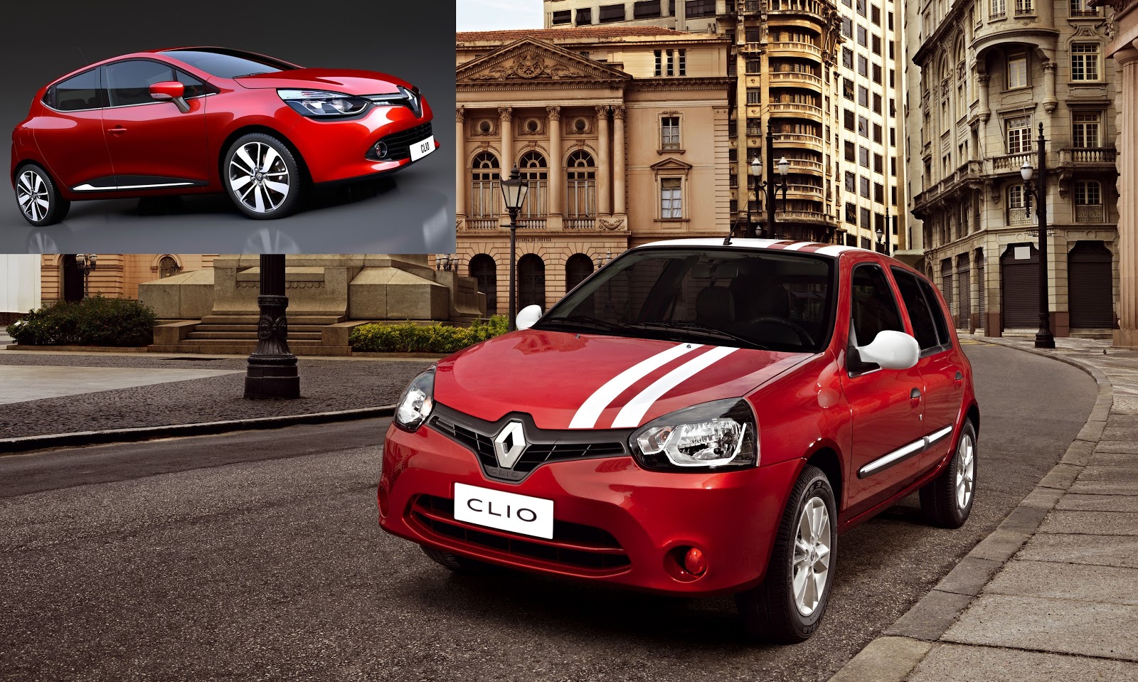 Renault apresenta Clio brasileiro reestilizado