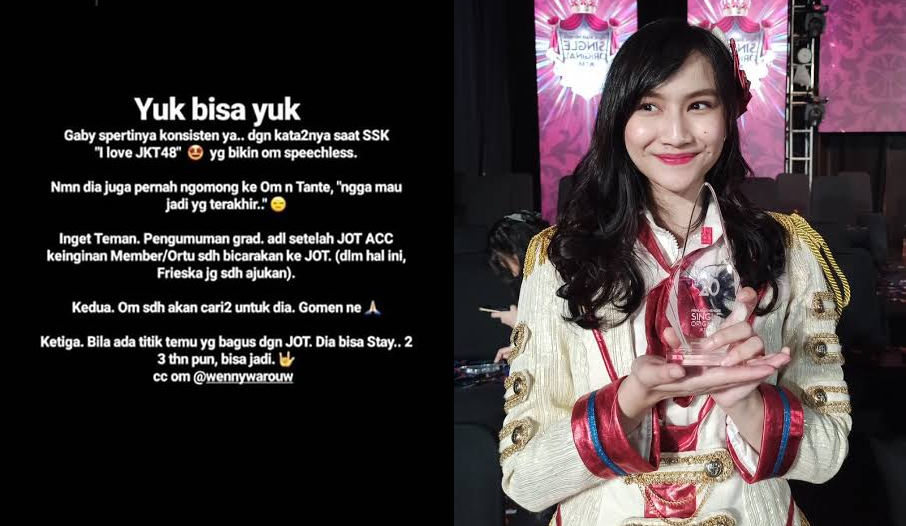 Frieska JKT48 Dikabarkan Telah Mengajukan Kelulusan dan Gaby Tak Ingin ...