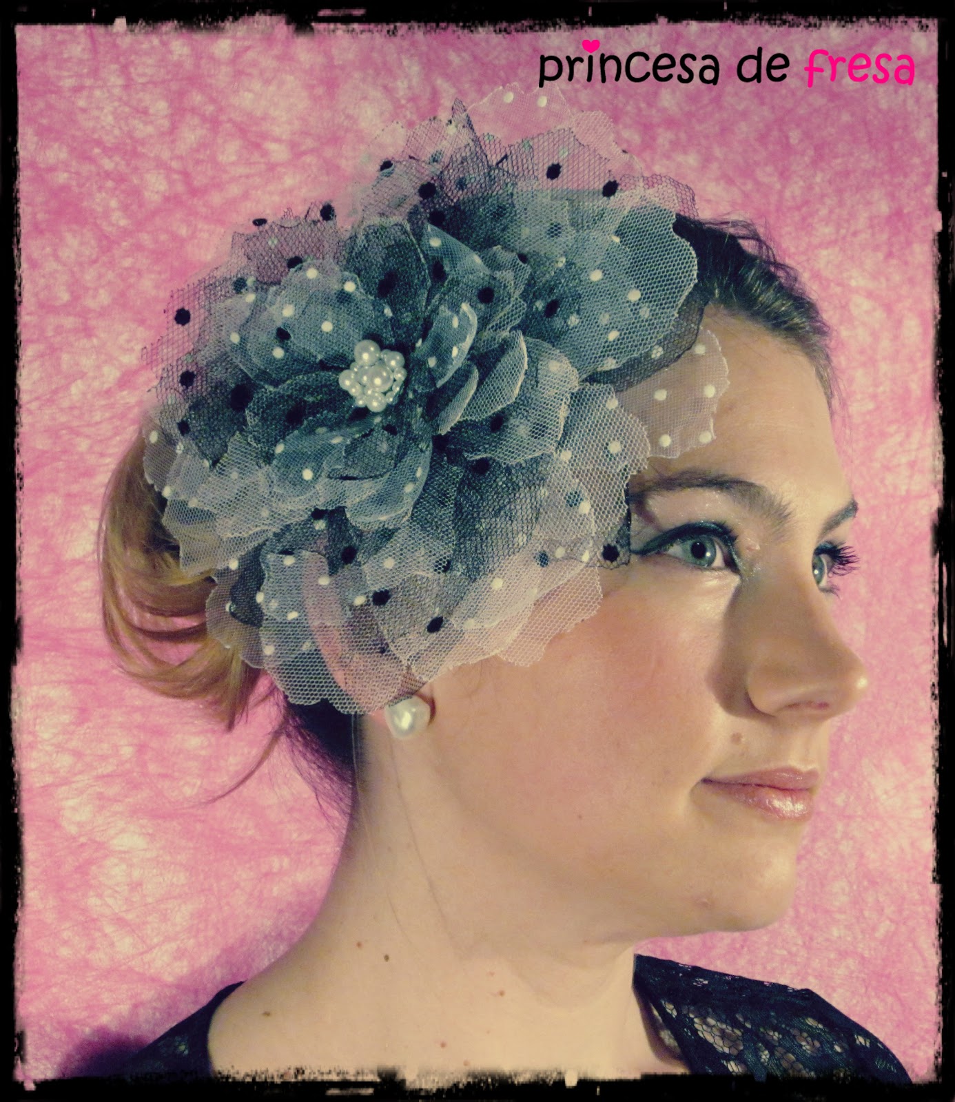 princesa de fresa: Tul en flor