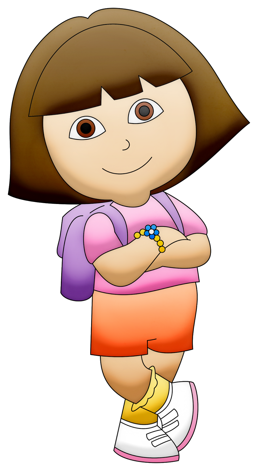 Dora the Explorer Clip Art. - Oh My Fiesta! in english
