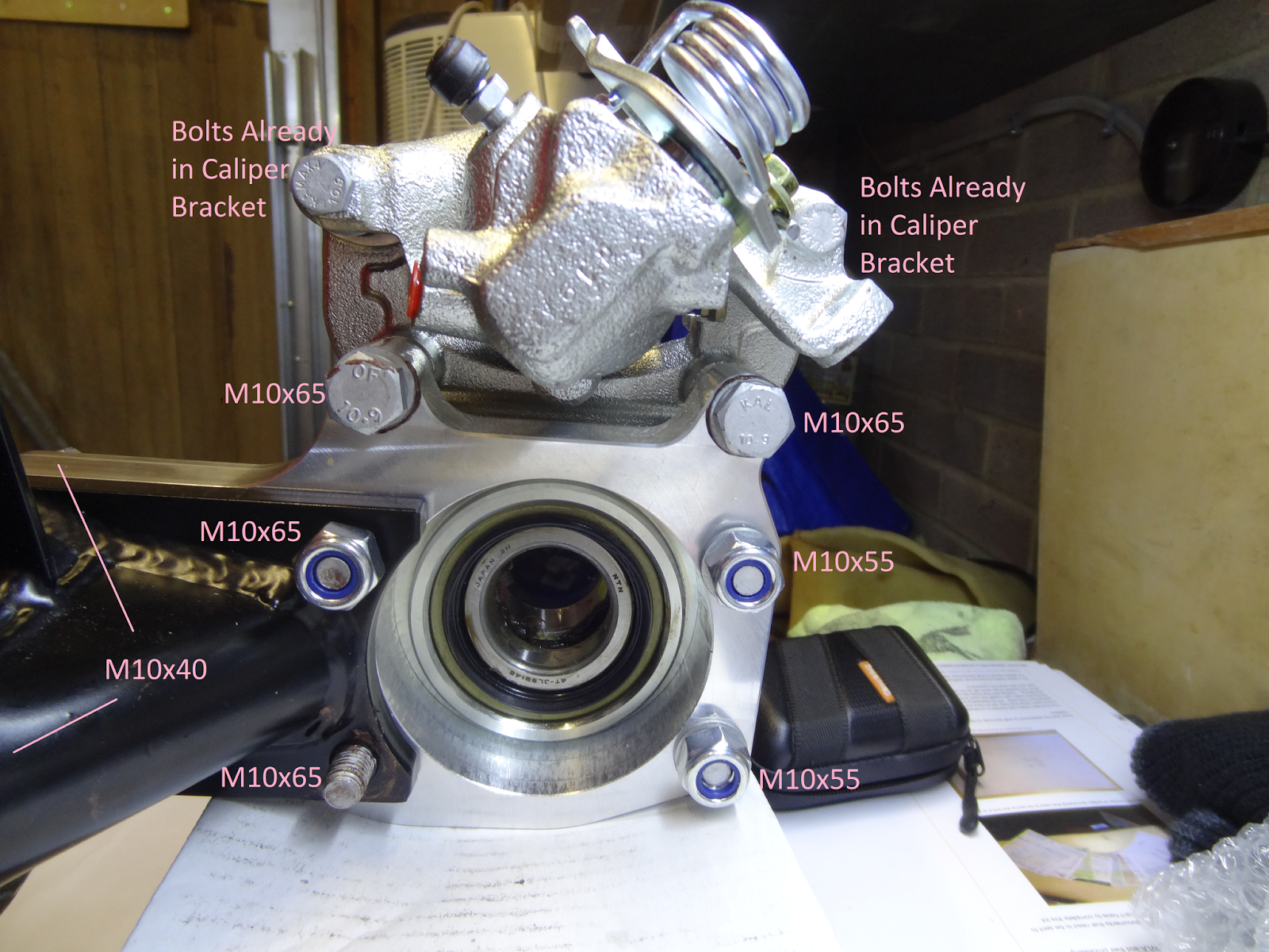 Father and Son Caterham 420R Build Blog : Build Day 12- Rear Axle and ...