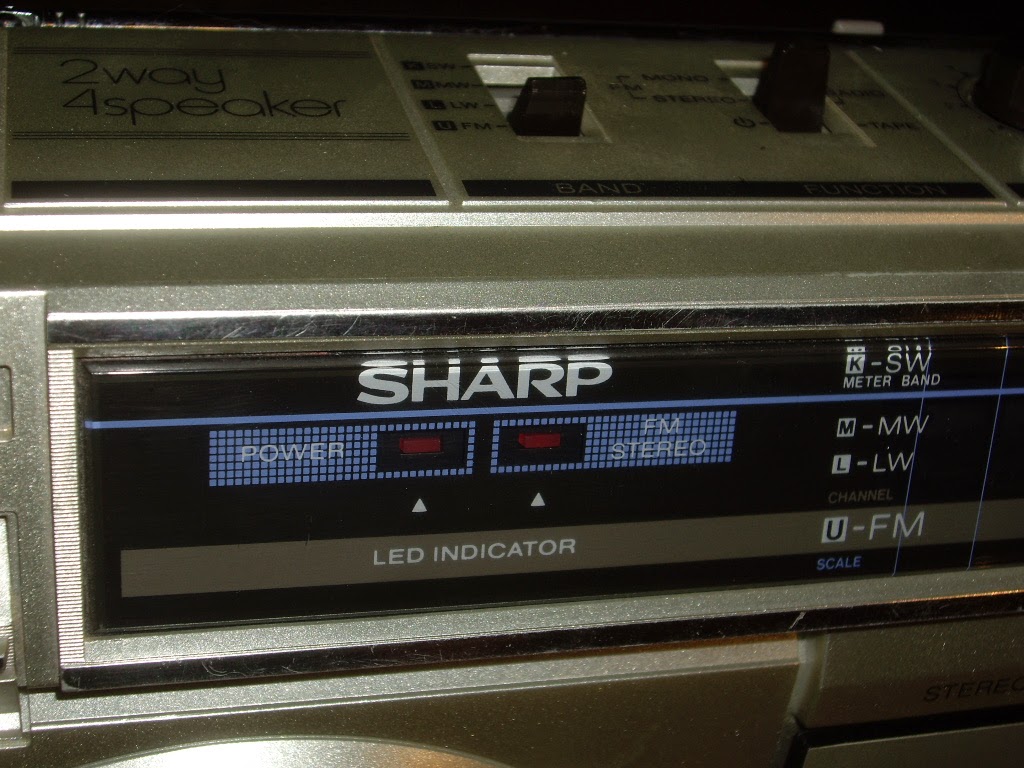 МАГНИТОЛиЯ - бумбоксы, магнитофоны и магнитолы!: Sharp GF-4949H. Топовый "четвертой" серии.