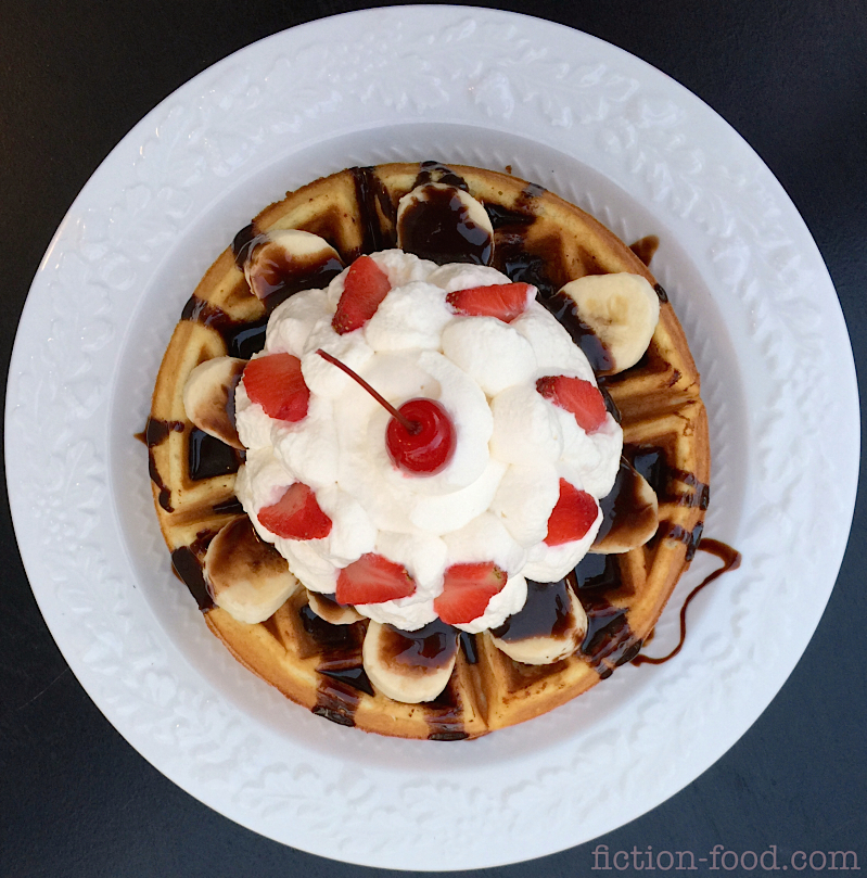 Fiction-Food Café: Galentine's Day Waffle Sundaes | Parks & Recreation