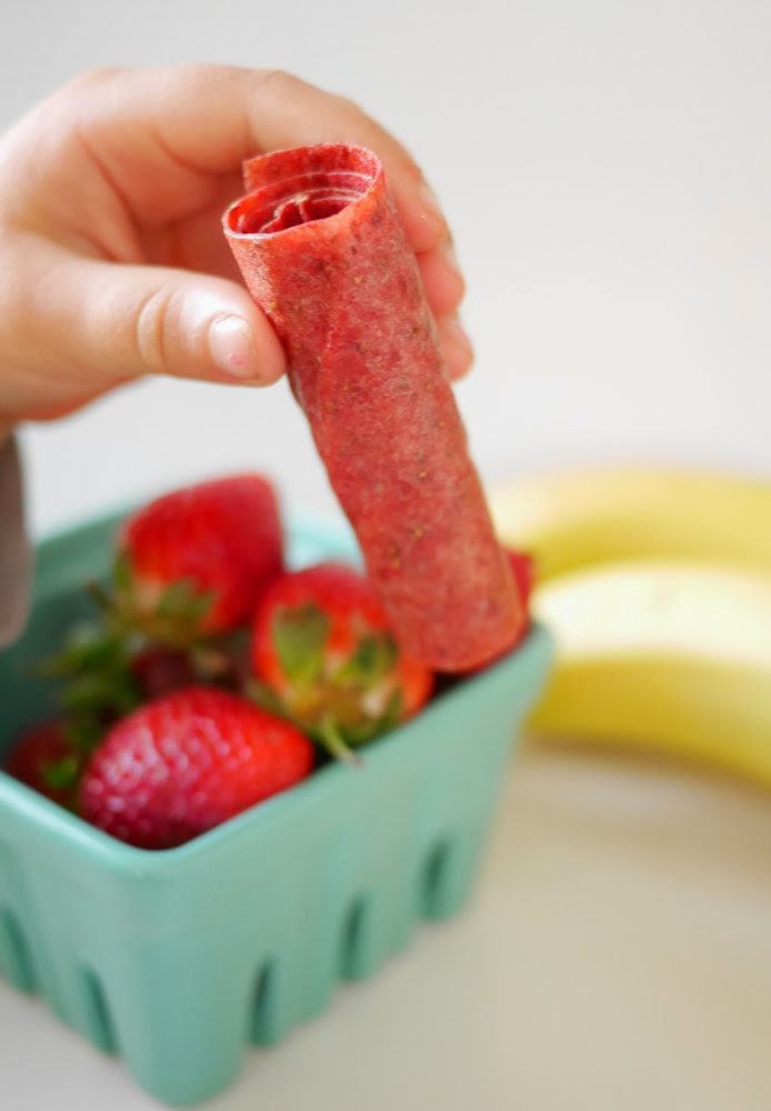 The Bears Four: School Snacks: DIY Fruit Roll Ups