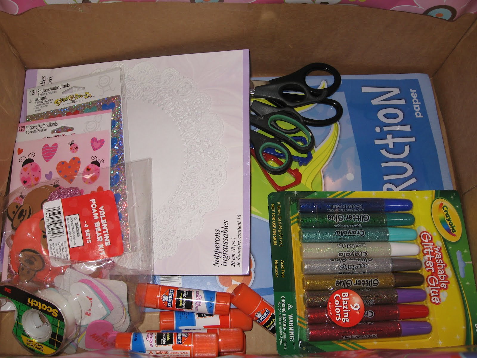 Almost Unschoolers: Valentine Surprise Activity Box, Day 2 - Decorating ...