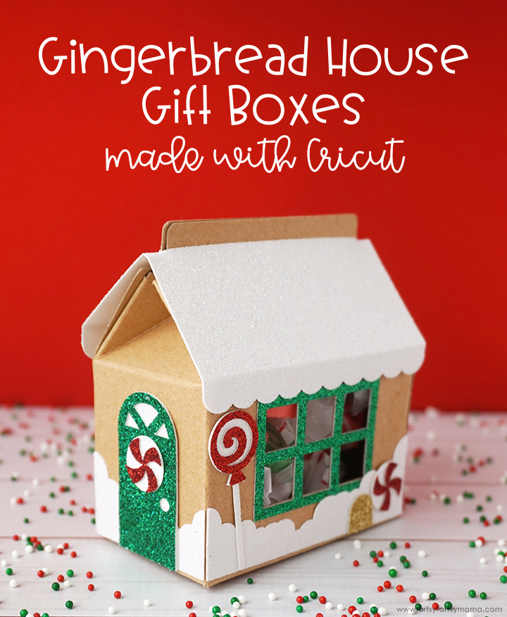 Gingerbread House Gift Boxes | artsy-fartsy mama