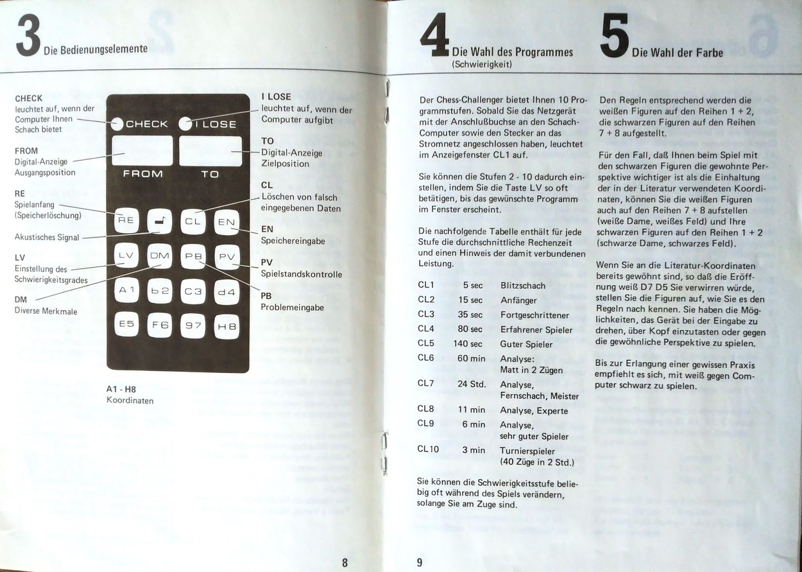 Retro Ordenadores Orty: Fidelity Chess Challenger 10 B (CCX-10B) (1979)