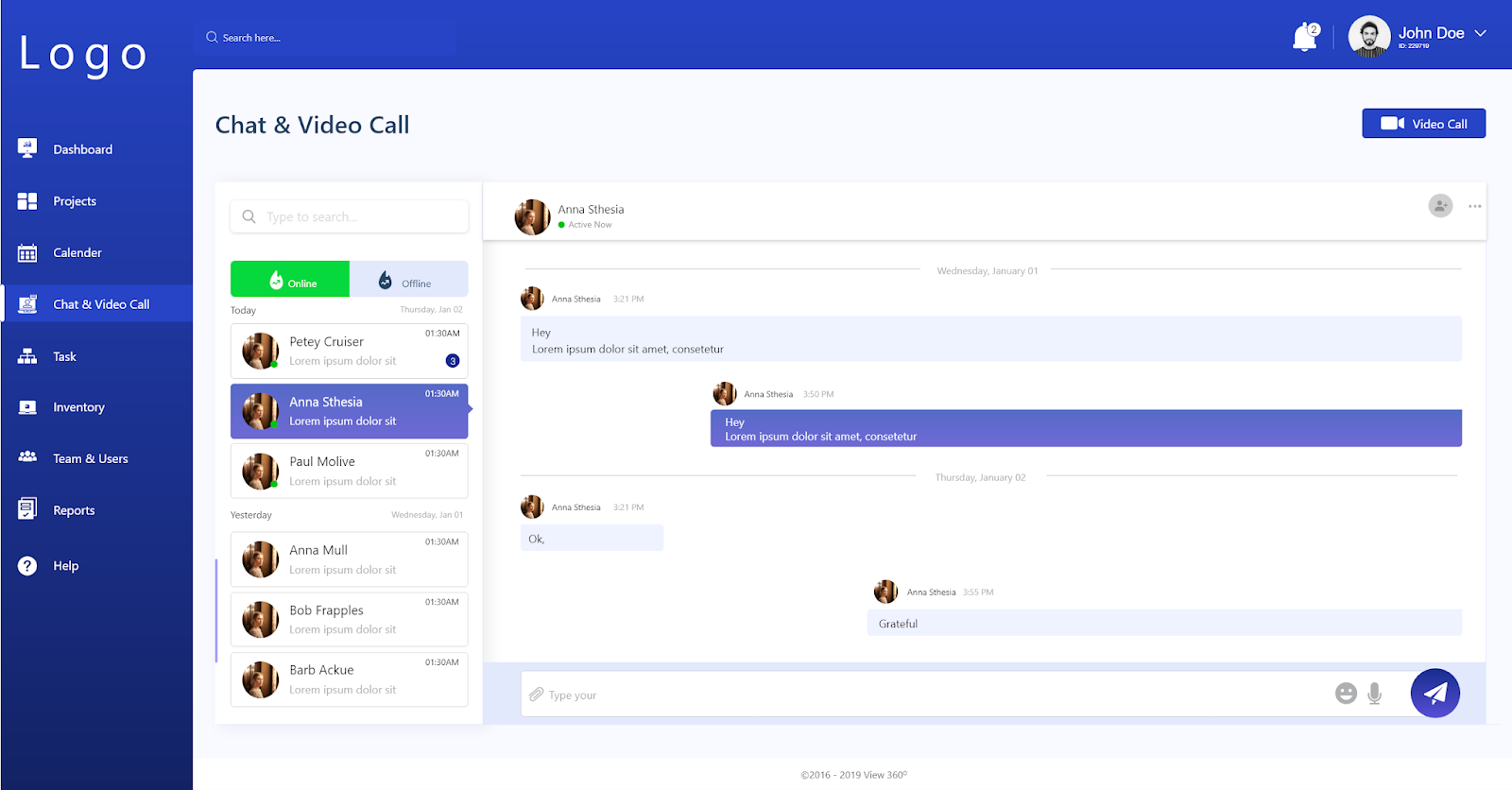 Lead UI/UX: Task Management UI