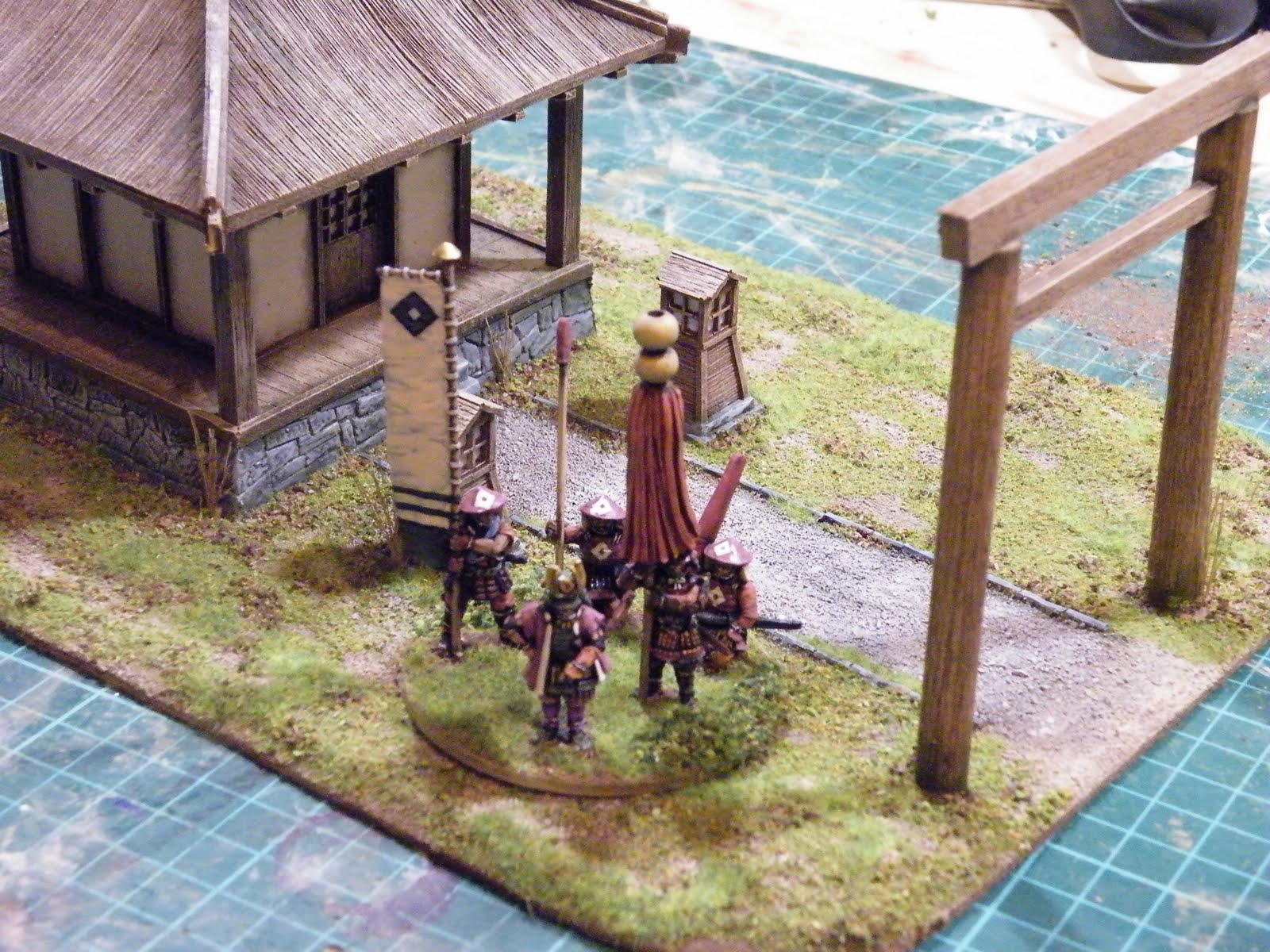 Jimbibblyblog: 28mm Samurai terrain (roadside shrine)