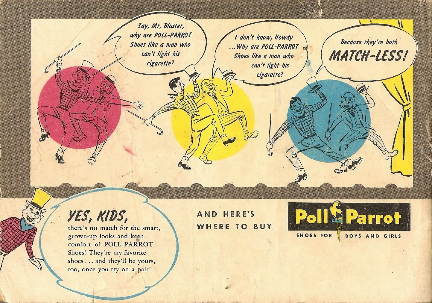 Saved From The Paper Drive: Poll Parrot and Howdy Doody