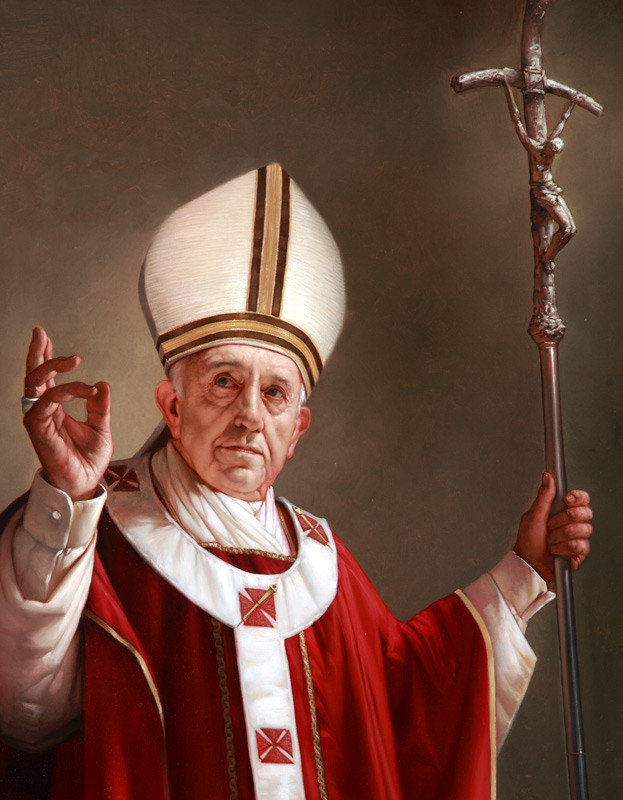 Roberto Ferri, 1978 | Portrait of Pope Francis : 네이버 블로그