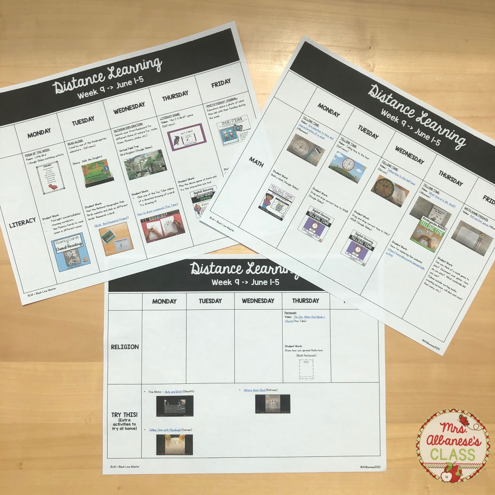 Distance Learning in Kindergarten {as best as possible!} | Mrs ...