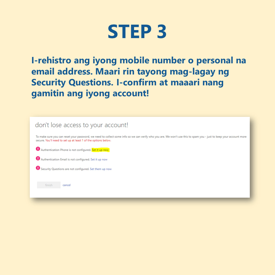 Quick Easy Steps on How to Activate DepEd Microsoft Office 365 Accounts ...