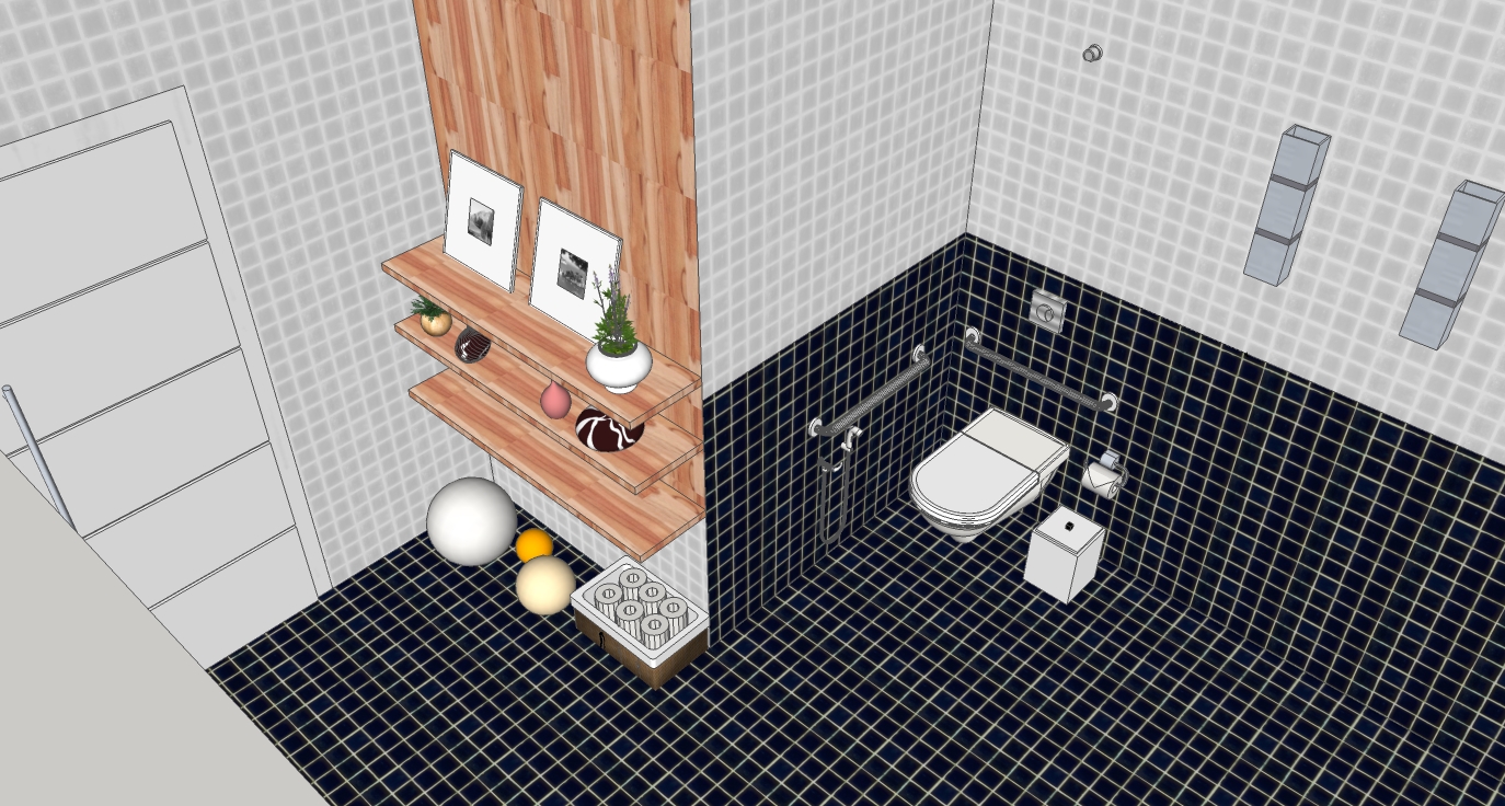 Design de Interiores: Banheiro de Deficiente
