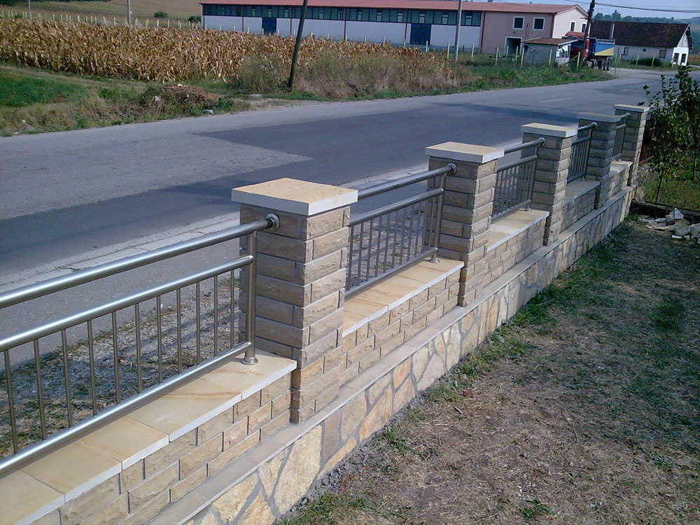 Prirodni kamen: Ograde