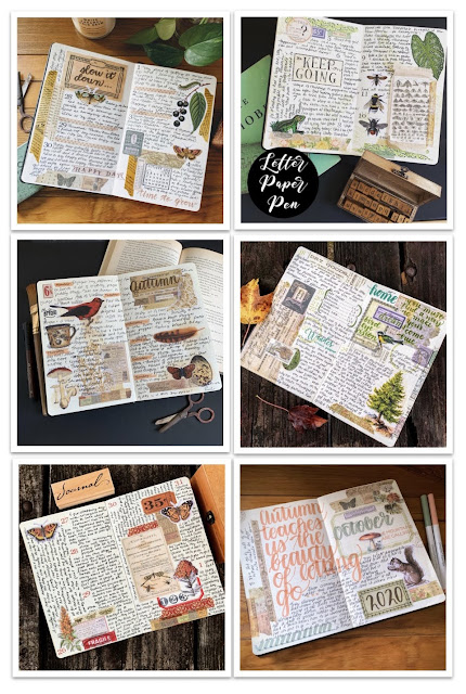 SewPaperPaint: Free Printable Journal Words Vintage Tiny Text