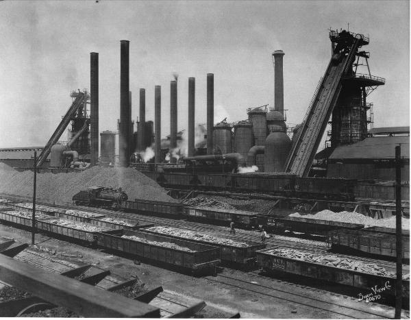 the nineteenth century city: Sloss Furnaces