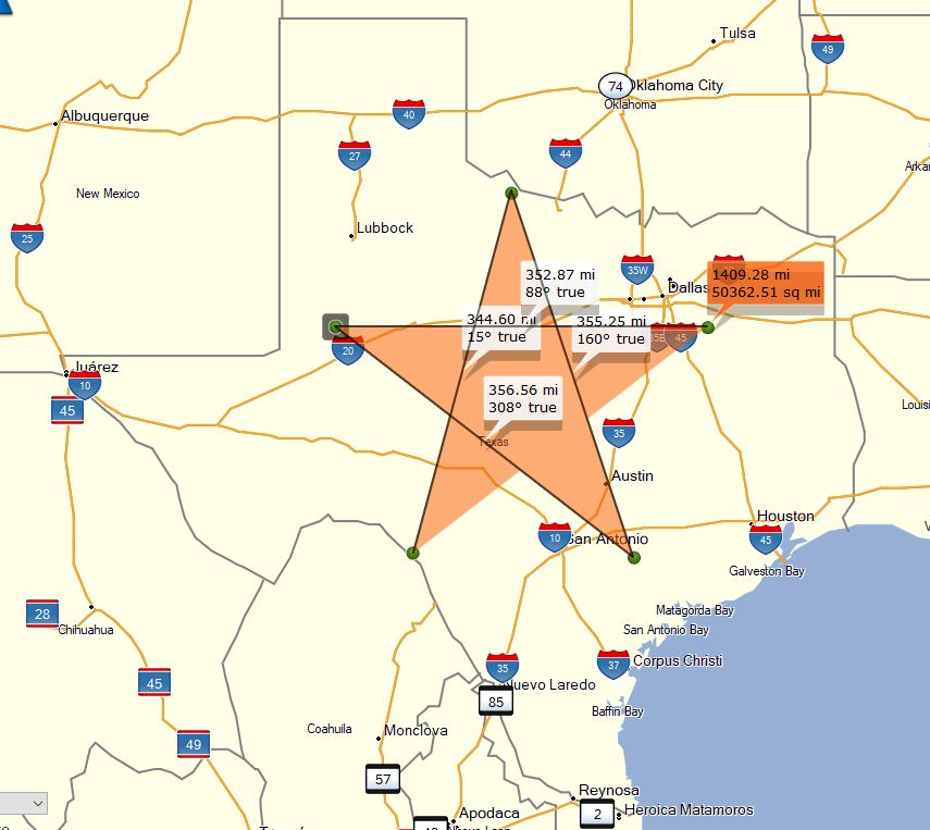 Hard Riding Adventures: Connectng the Dots in the Lone Star State