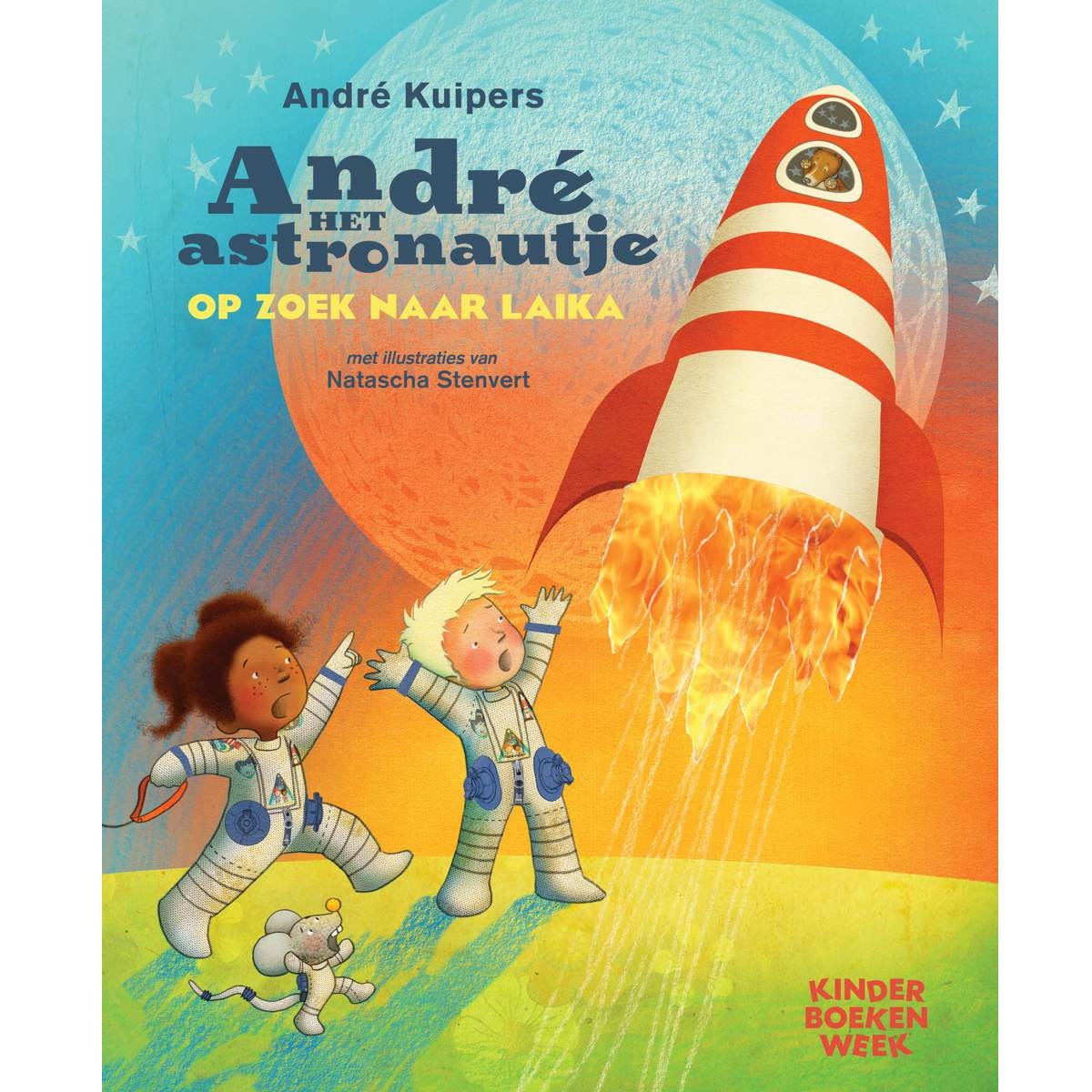 André het astronautje op zoek naar Laika - André Kuipers