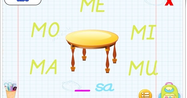 Juegos Educativos Online Gratis: "Sílabas"