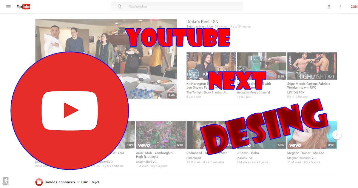 How to turn the new next version of Youtube ( Material Design 2016 ...