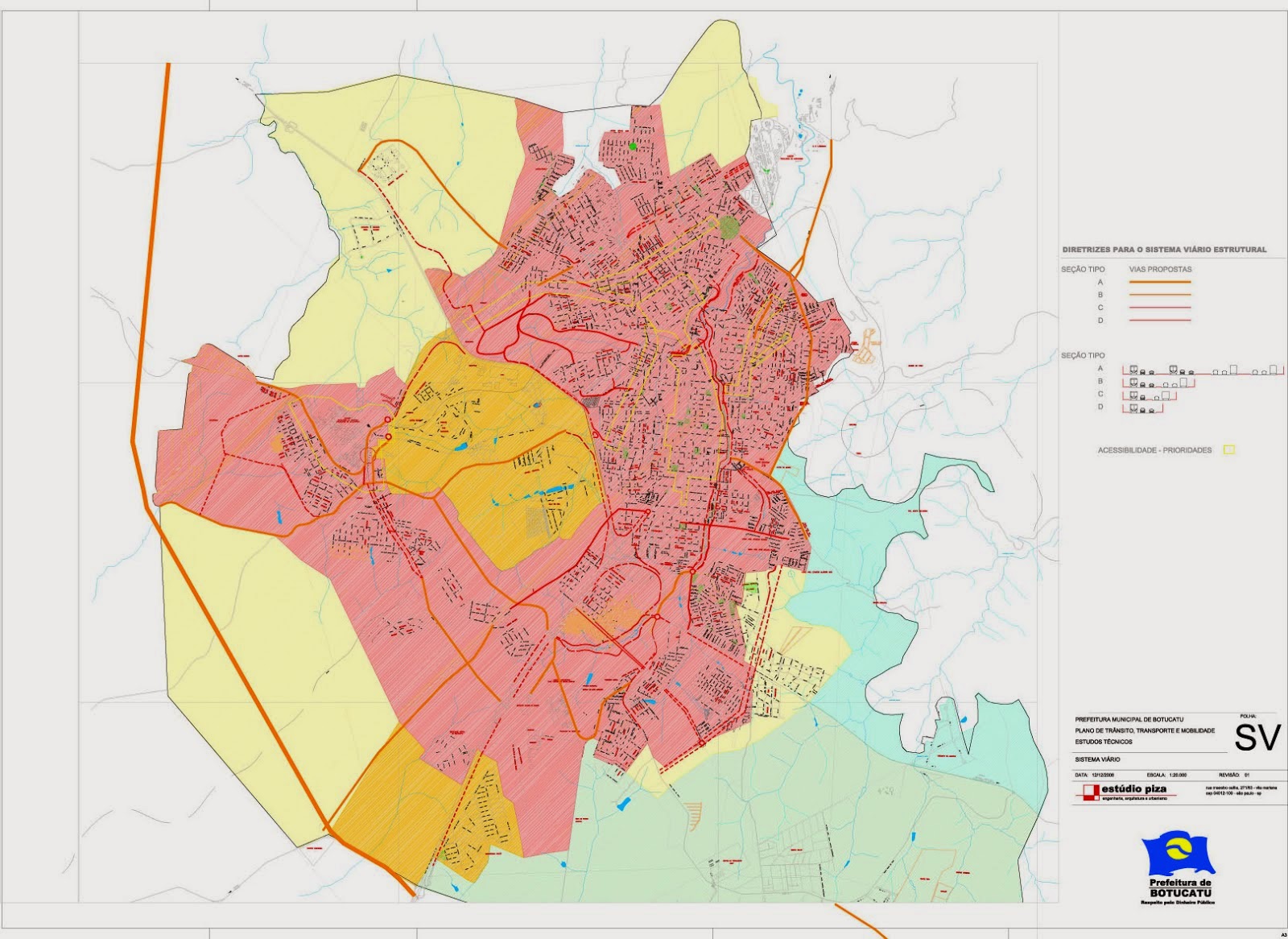 Projetos: Proposta Urbanística para Botucatu