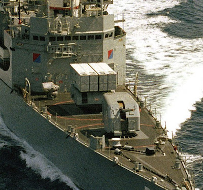 Navy Matters: Mk16 ASROC and Harpoon Launcher