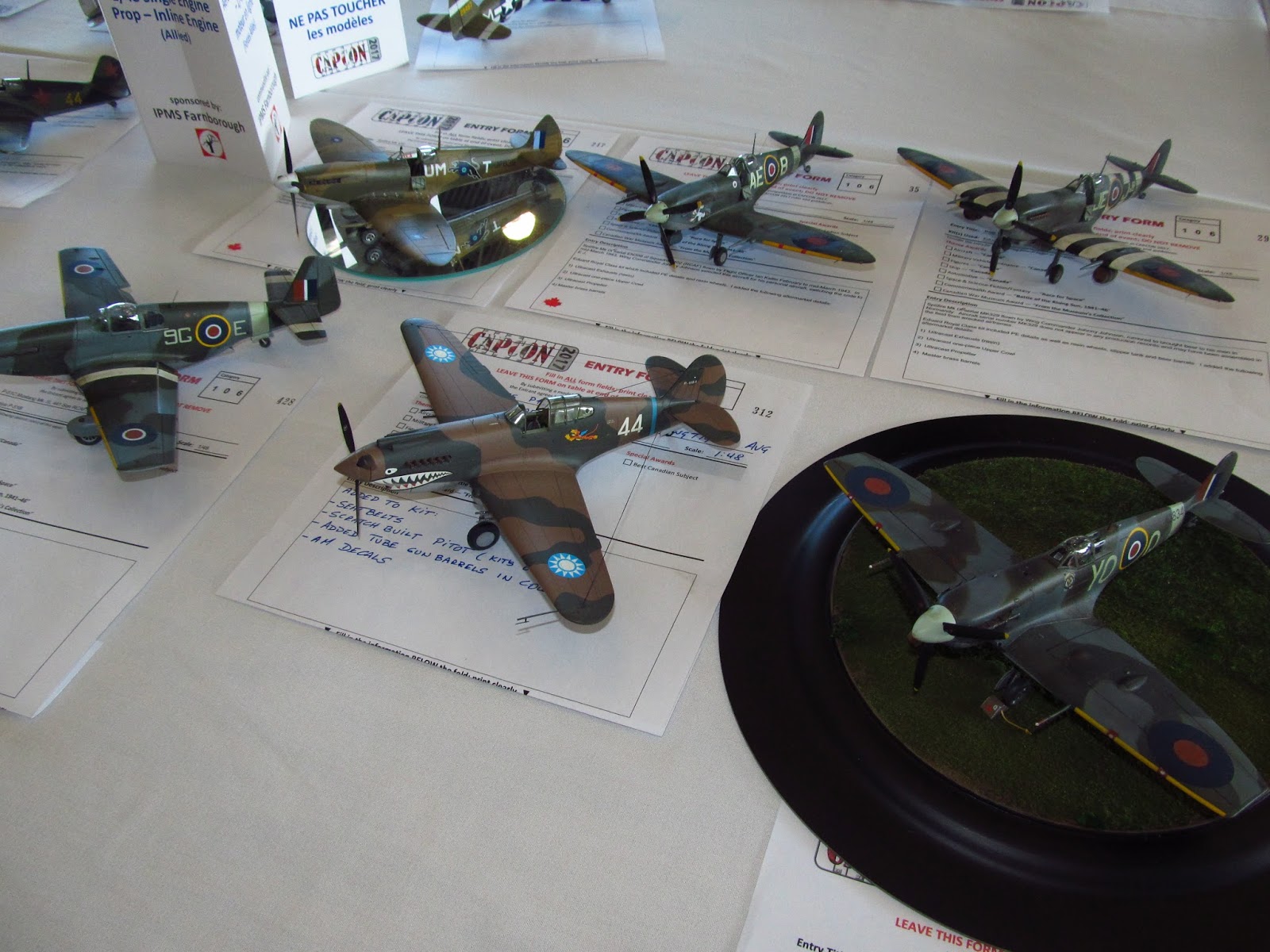 IPMS Ottawa - Monthly Plastic Model Contests: CAPCON 2017 - AIRCRAFT