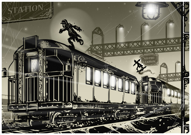 Bruyn - The art of Craig Bruyn: Subway Surfers Steampunk