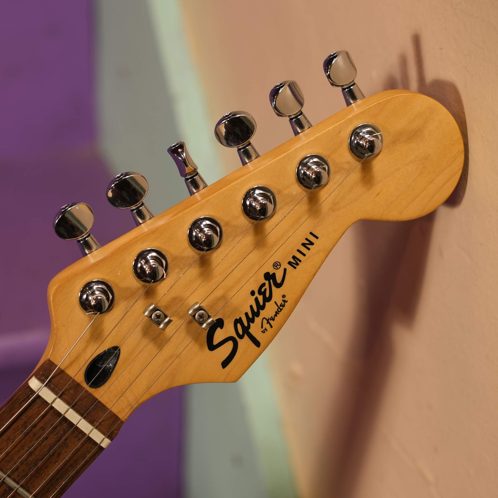 2004 Squier Mini Stratocaster Electric Guitar (Nashville Tuning)