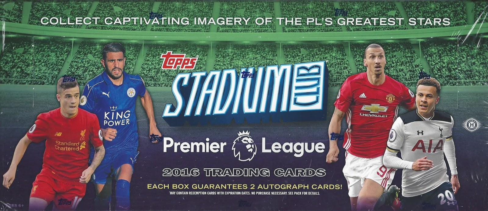 Shoebox Legends: Box Break - 2016 Stadium Club Premier League