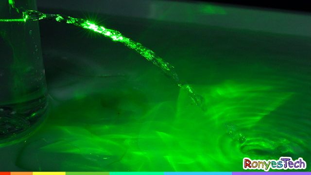 How To Trap Laser In A Waterfall? - Science Experiments for Kids ...