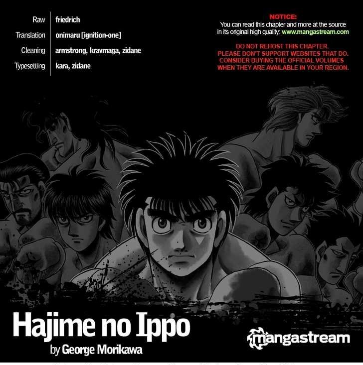 Hajime No Ippo – Chapter 937 – The Ultimate Pattern vs. a Desperate ...