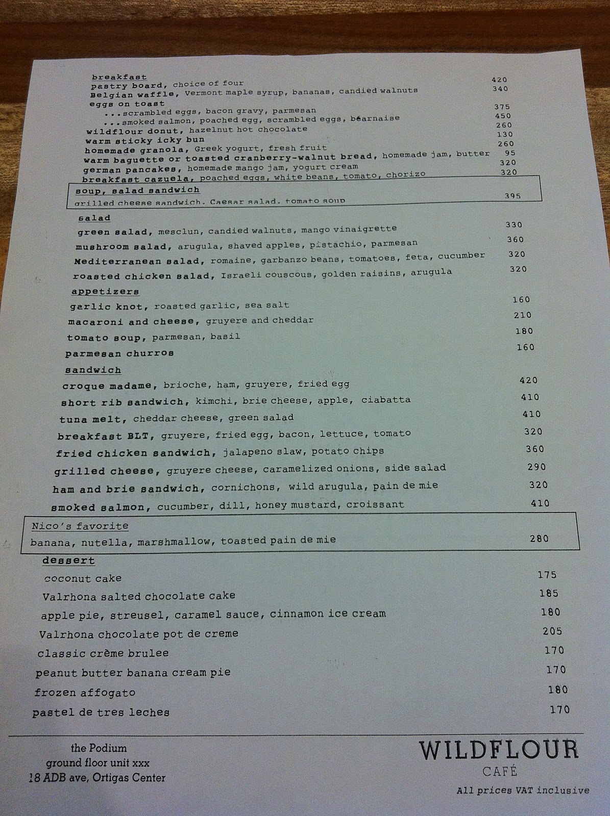 Jessica Choy: Wildflour Cafe + Bakery (Podium)