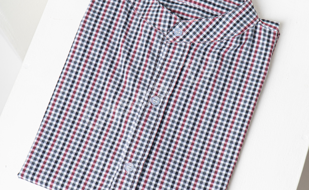 KEMEJA PATTERN PRIA - RED BLUE - Gasea ID | Official Website