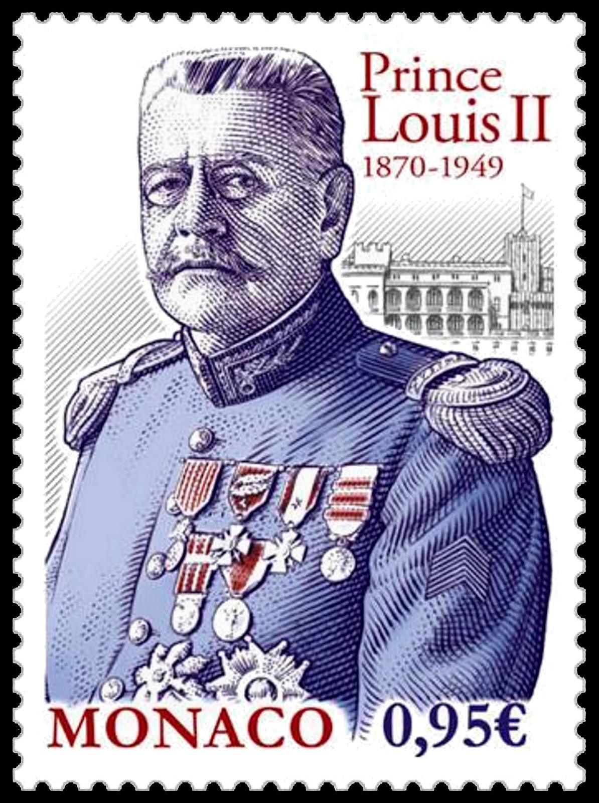 GULFMANN STAMPS WORLD: MONACO ~ Prince Louis II