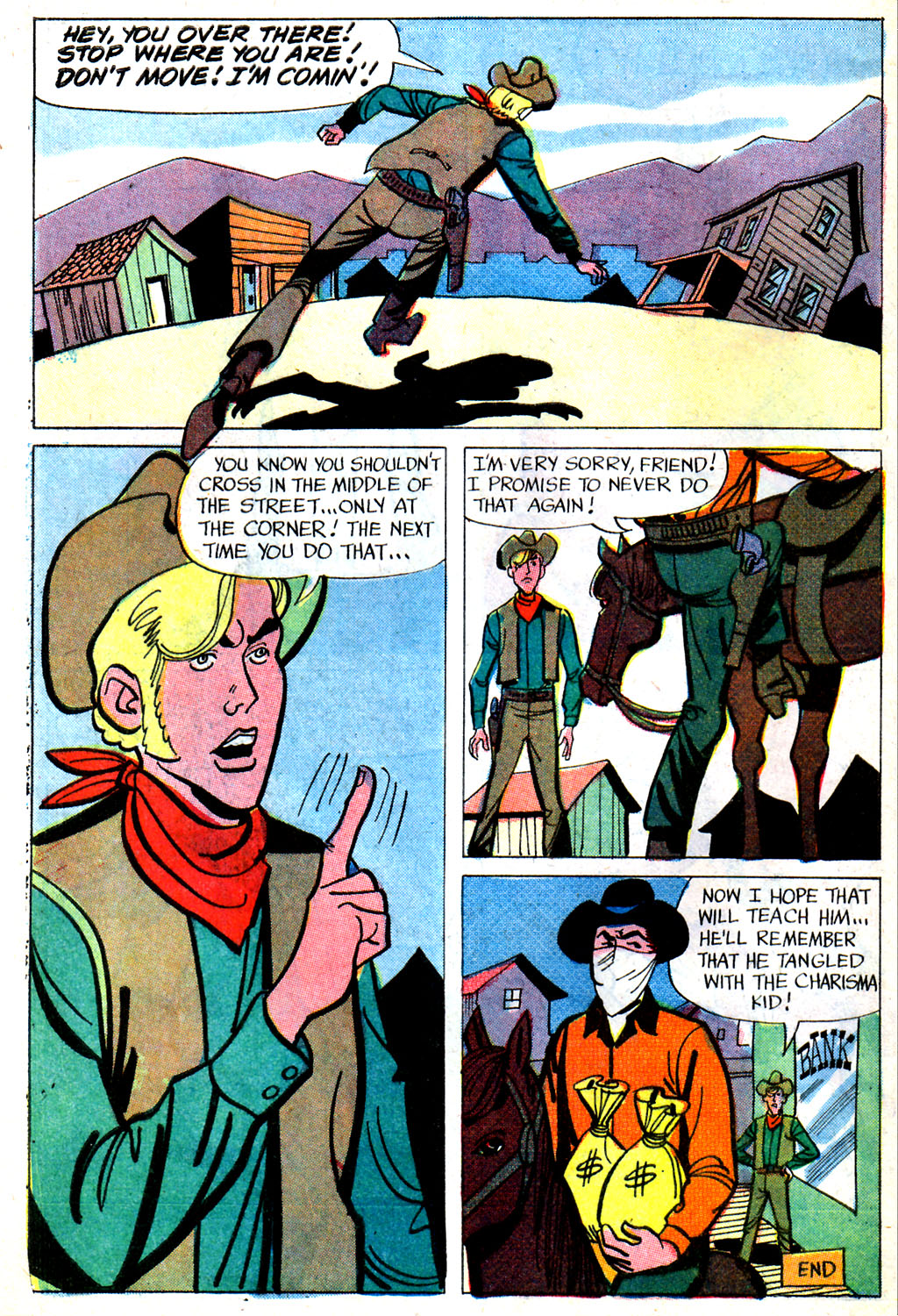 Four-Color Shadows: The Charisma Kid-Tony Tallarico-1971