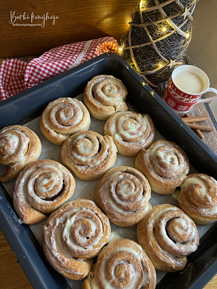 Barbi konyhája: Fahéjas csiga