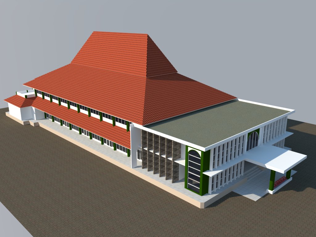 Auditorium Kampus Tiga UIN Walisongo Dapat Sentuhan Desain Baru | IDEApers