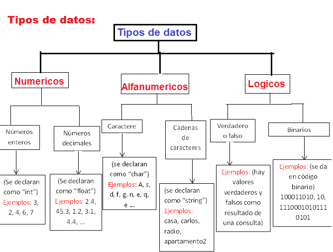 Tipos de datos, programación para principiantes Medium