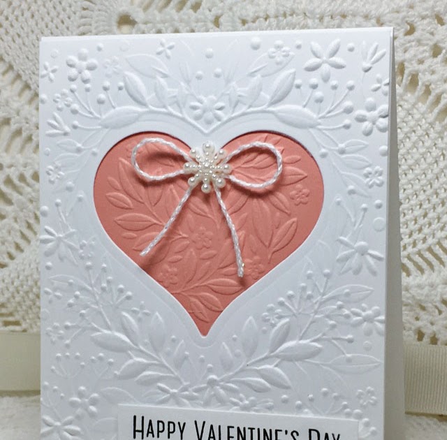 Stamping with Klass: Embossed Hearts
