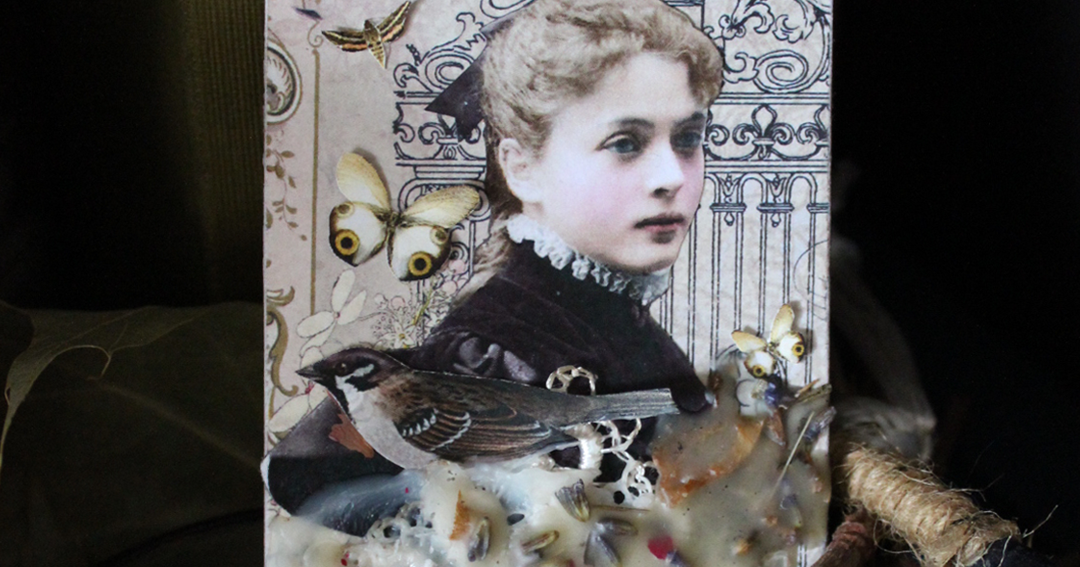 Pixie Hill: Pretty Moon Maiden ATCs