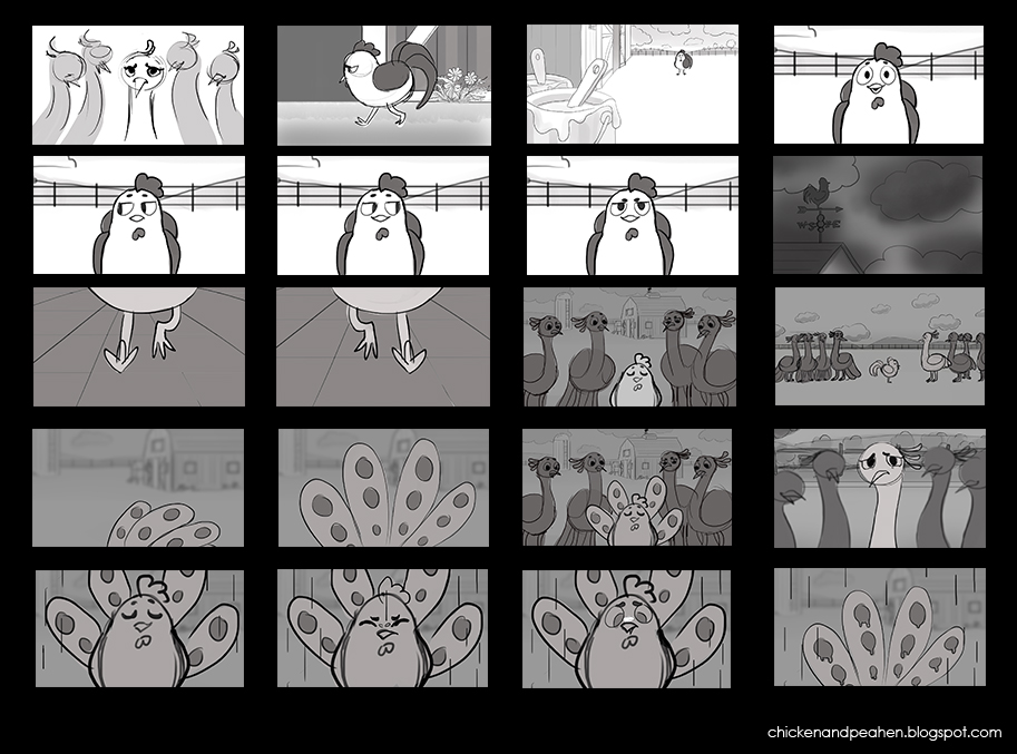 Storyboards - Birds of a Feather
