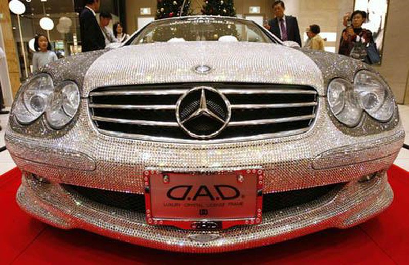 dimond car: Amazing World First Diamond Cars
