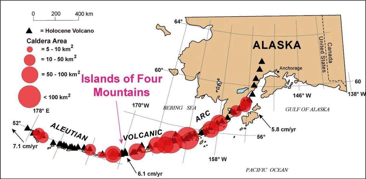 Alaska Islands May Be Part of a Single, Massive Volcano | Geology In